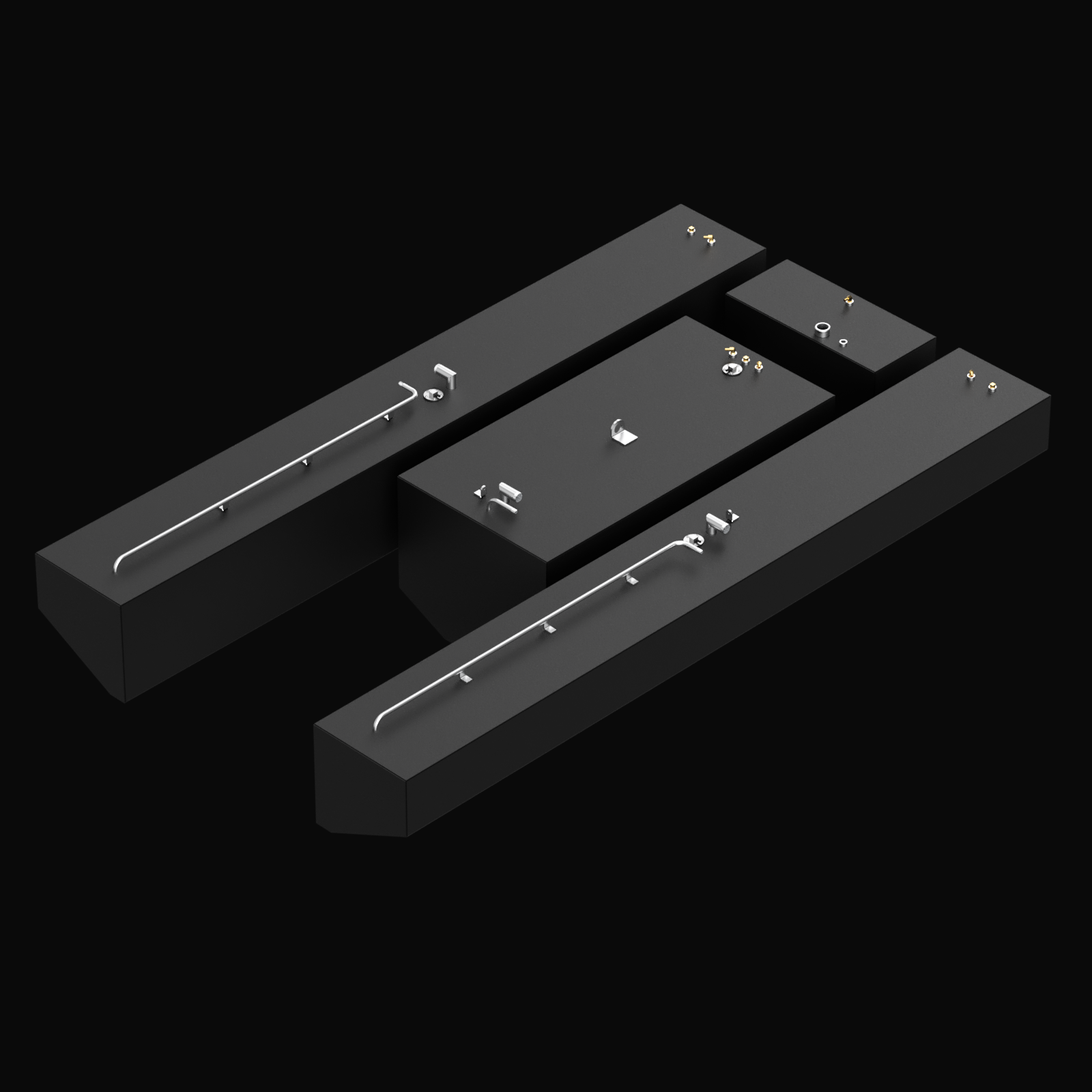 Contender 33T - 2007 - 1 x 142 gal. net, plus 2 x 116 gal. net Saddle ...