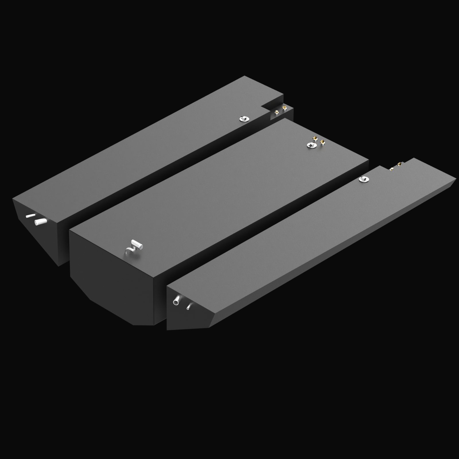 Ocean Runner 28 - 2007 - 1 x 220 gal. net, plus 2 x 62 gal. net Saddle ...