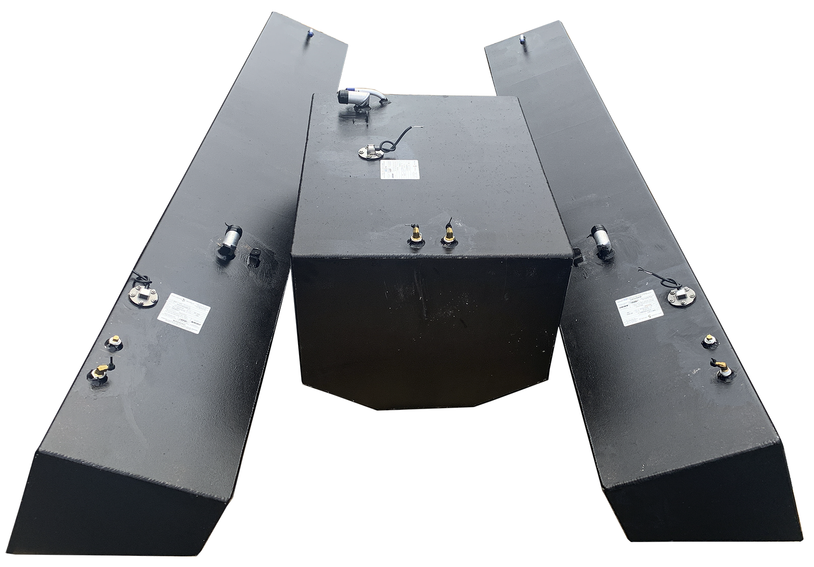 Contender 31' OEM Replacement 3 Fuel Tank Combo Kit #2 - 1 Small Belly ...